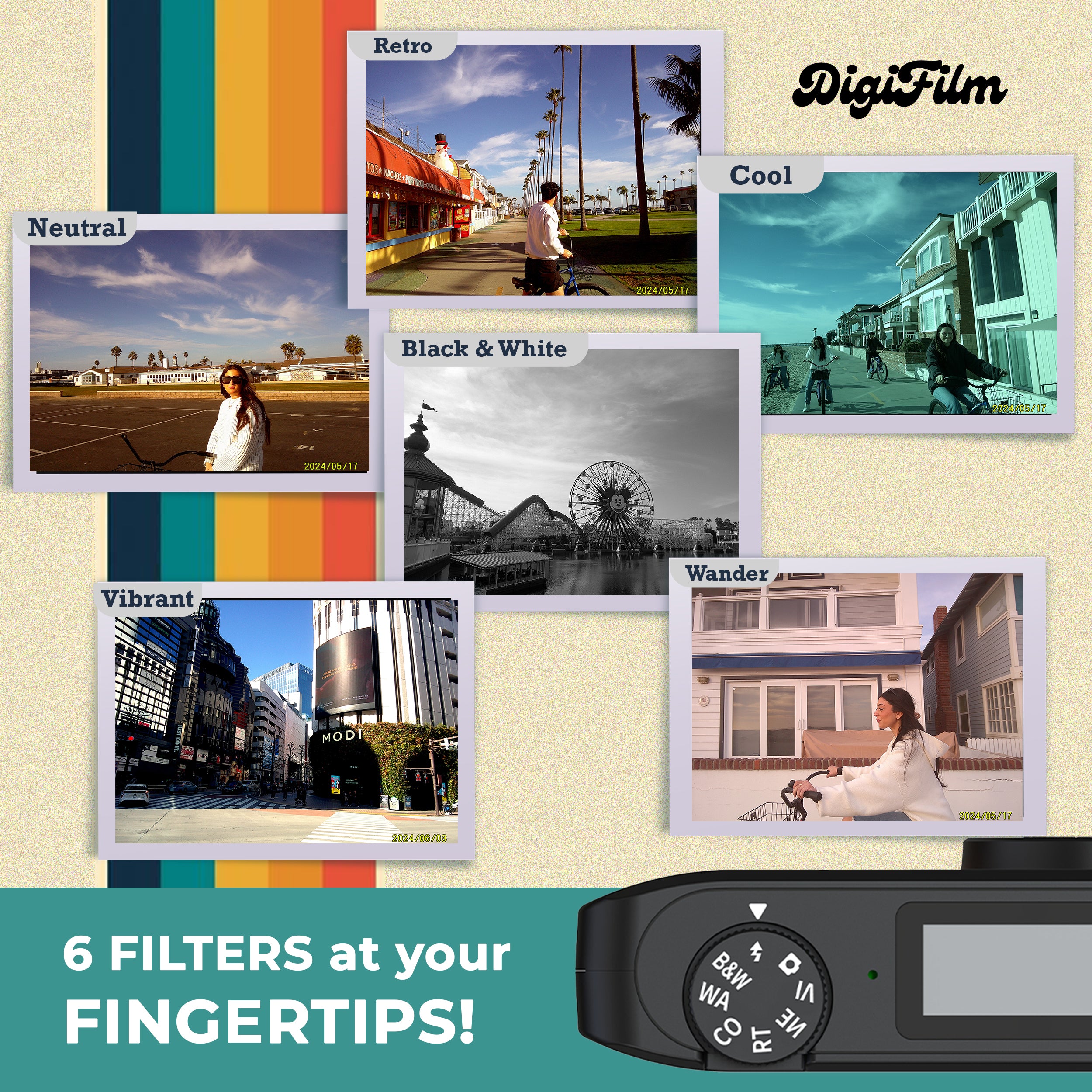 DigiFilm Screen Free Digital Camera – Capture Moments, Relive Memories